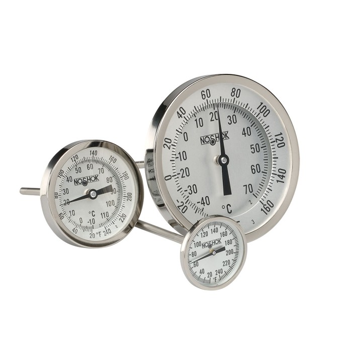 100 Series Industrial Type Bimetal Thermometers