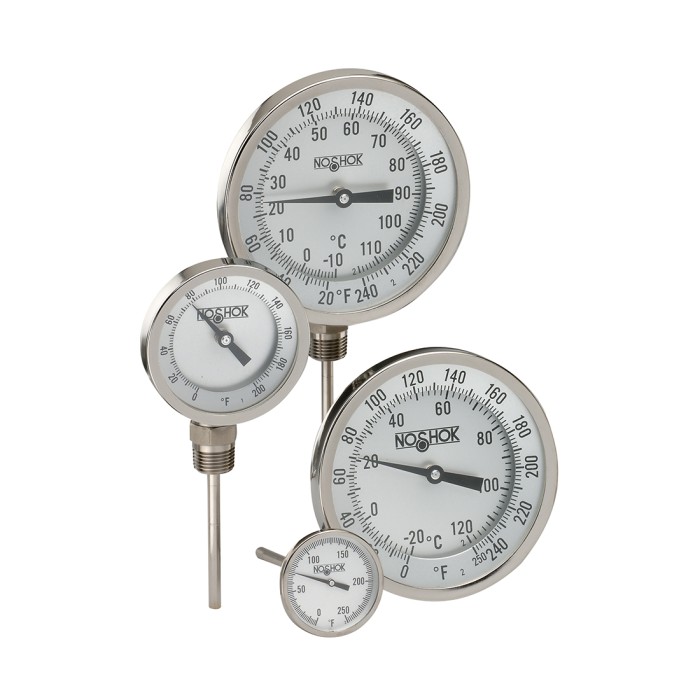 300 Series Bimetal, Industrial Type Thermometers with External Reset ...